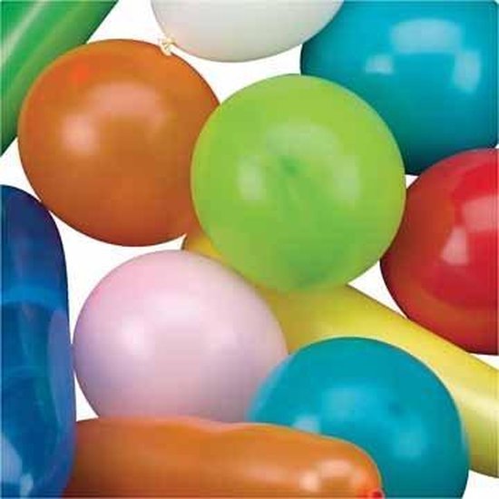 Gekleurde Ballonnen Gemixed 50 stuks | bol.com