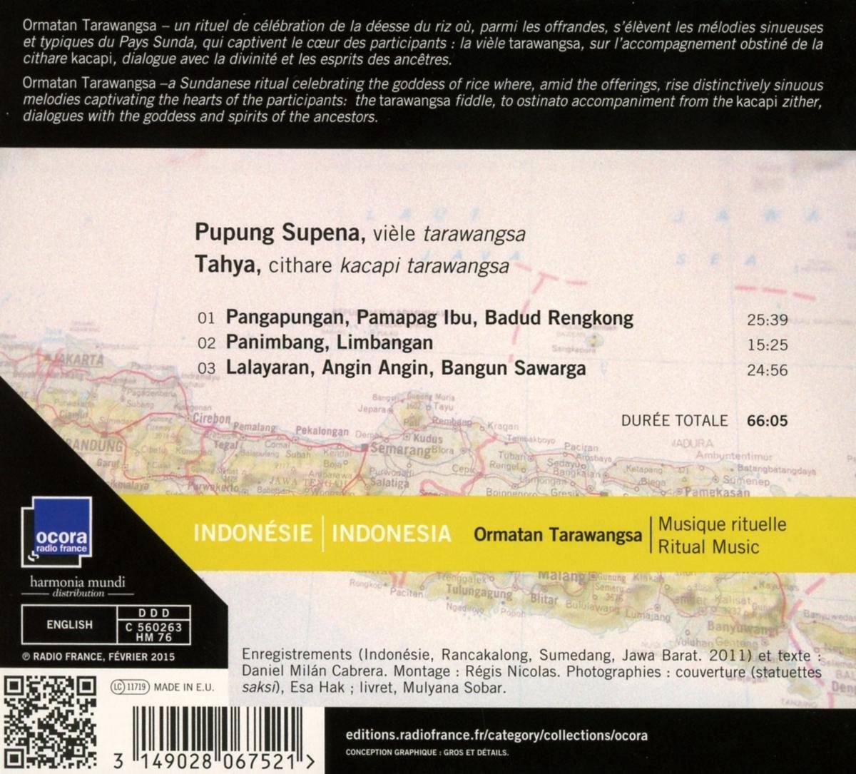 Various Artists - Indonesie/Java: Ormatan Tarawangsa (CD), various artists | Muziek | bol.com