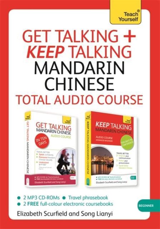 Get Talking and Keep Talking Mandarin Chinese Total Audio Course, Song Lianyi |... | bol.com