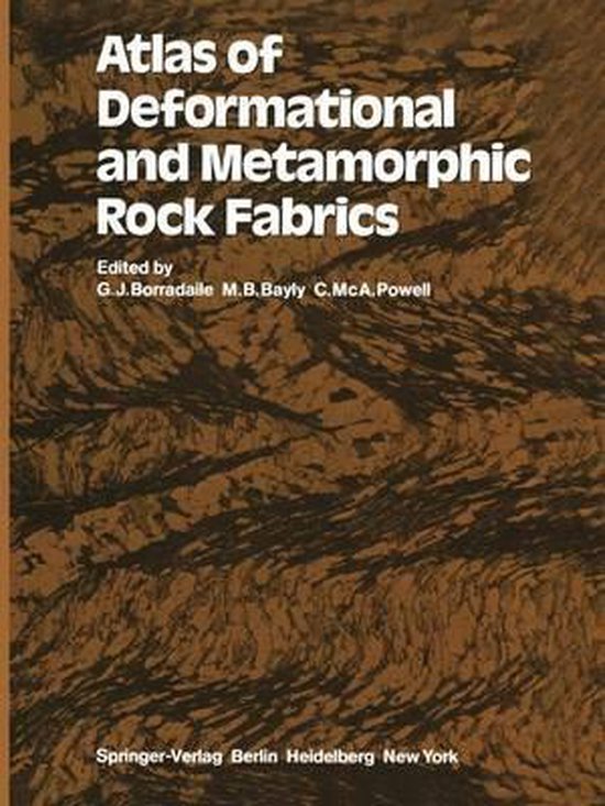 Atlas of Deformational and Metamorphic Rock Fabrics | 9783540112785 ...