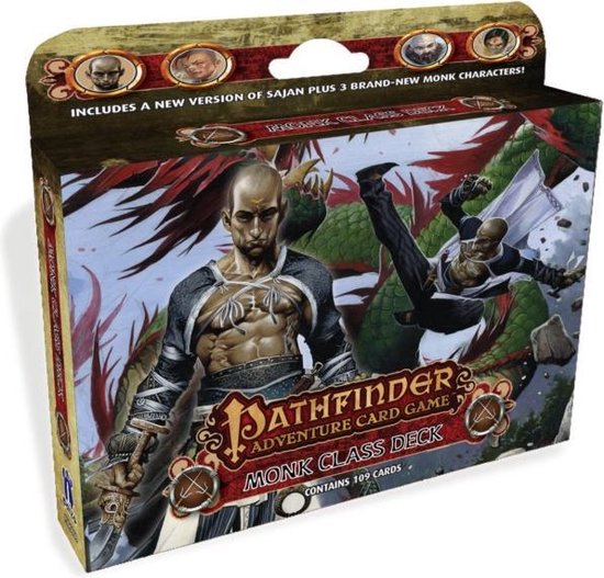 Asmodee Pathfinder Adv. Card Game Monk Class Deck - EN | bol.com