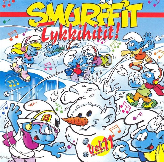 Tykkihitit!, Vol. 11, Smurffit | CD (album) | Muziek | bol