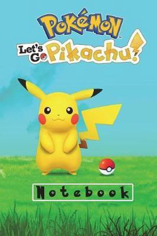 Pokemon Let's Go Pikachu! Notebook, Treasure Box Publishing ...