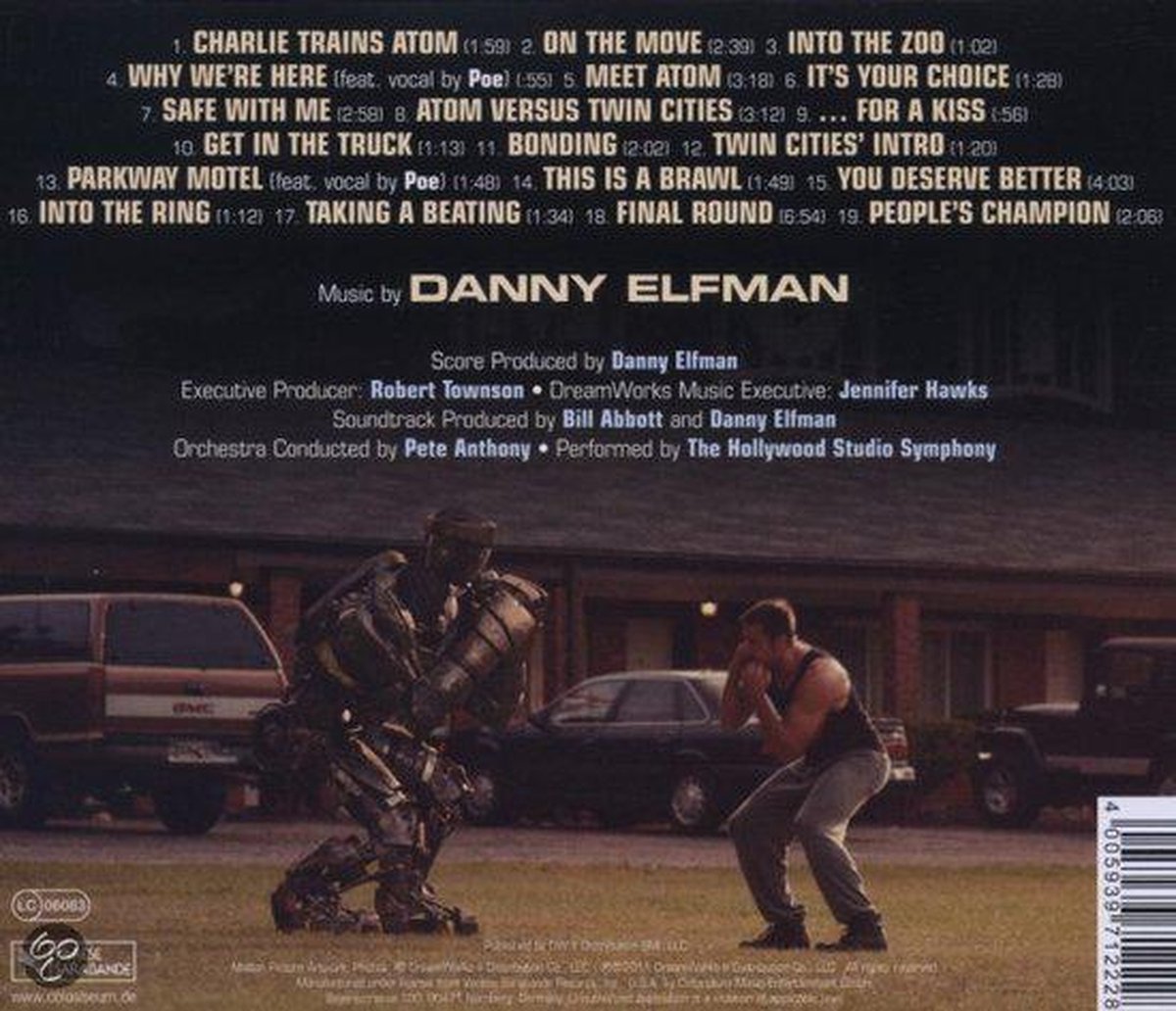 Real Steel, Original Soundtrack | CD (album) | Muziek | bol