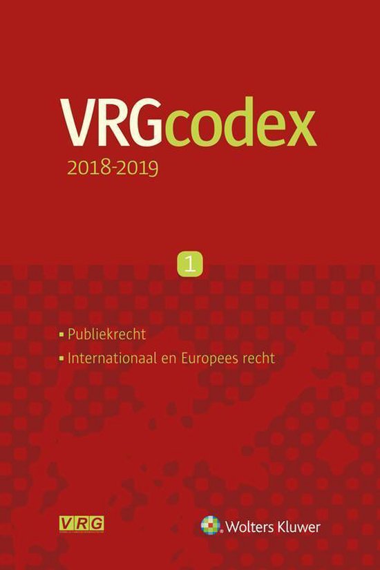 VRG Codex 2018-2019 | 9789403004051 | Boeken | bol.com