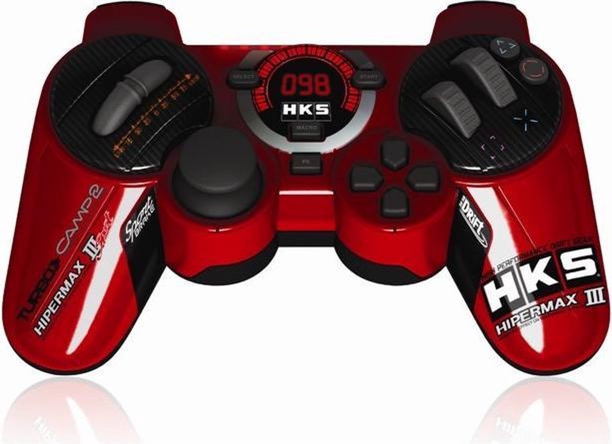 HKS Racing Controller Rood PS3 | bol.com
