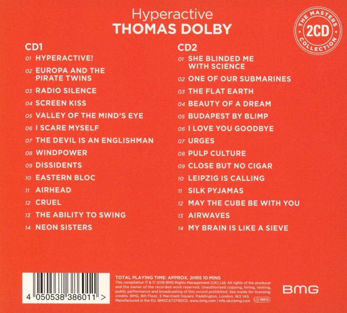 Hyperactive, Thomas Dolby | CD (album) | Muziek | bol.com