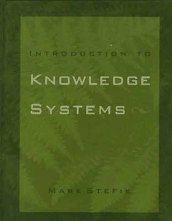 Introduction to Knowledge Systems | 9781558601666 | Mark Stefik | Boeken | bol.com