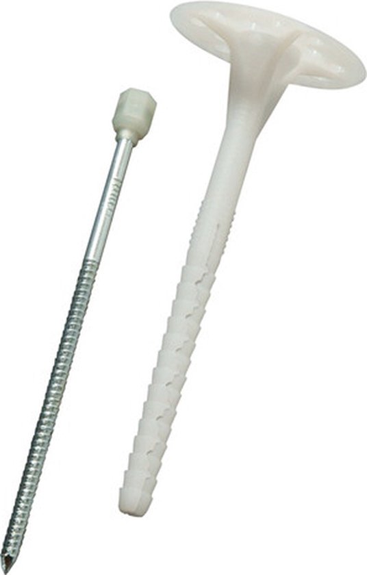 Thermische isolatiepluggen met metalen nagel D8xL200mm | bol.com