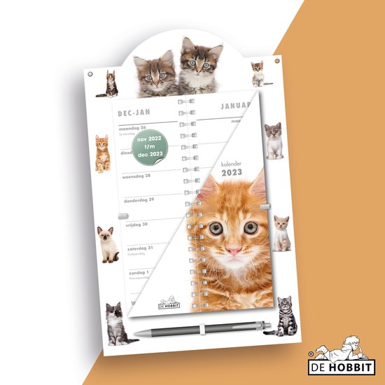 Katten Omslag Kalender 2023 Luxe | bol
