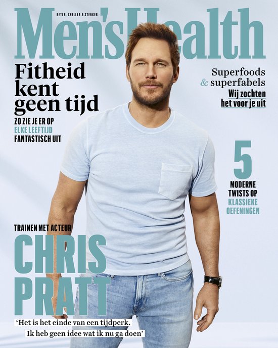 Men's Health editie 6 2022 - tijdschrift - Chris Pratt | bol.com