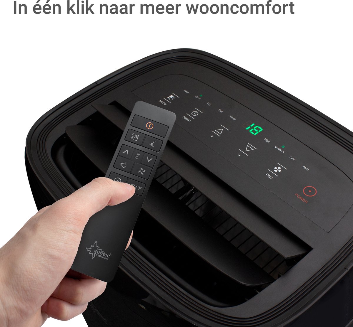 SUNTEC mobiele airco - 7.000 BTU / 2125 W - air conditioner portable ...