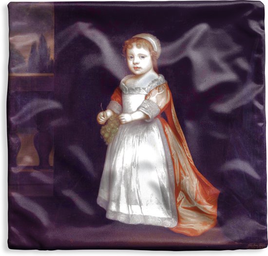 Kussenhoes 60x60 cm - Portrait Of Lady Anne Fitzroy, Countess Of Sussex ...