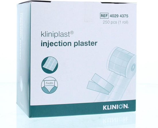 Klinion Kliniplast injectiepleisters op rol Klinion | bol