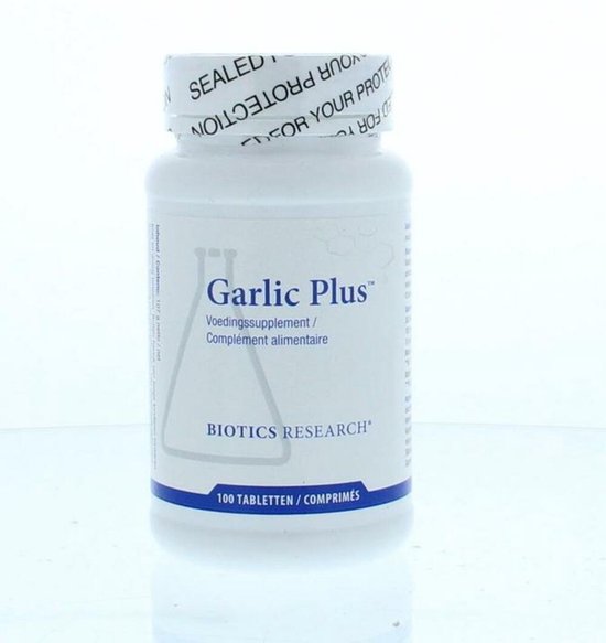 Biotics Garlic Plus 500 100 tabletten | bol