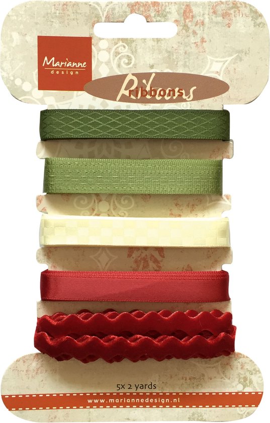 Marianne Design Ribbons - Victorian Christmas | bol.com