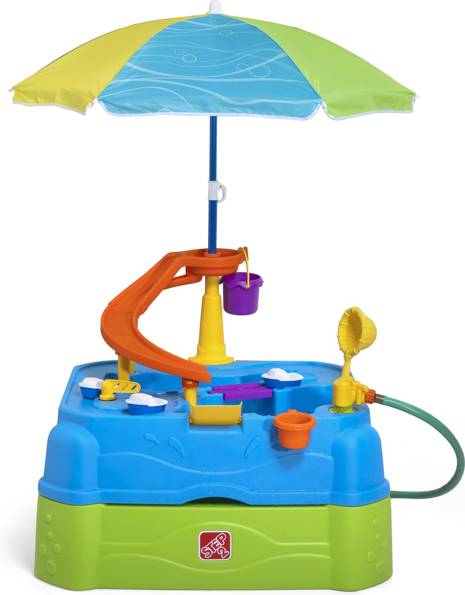 Step2 Waterpark Wonders Two-Tier Watertafel - Incl. waterglijbaan met ...