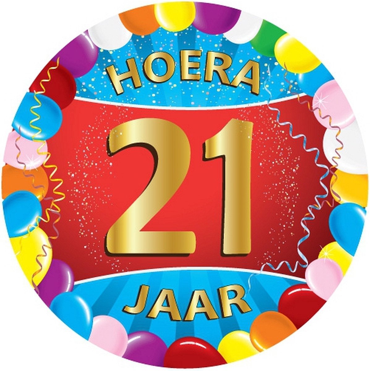 21 jaar versiering voordeel pakket XL | bol.com