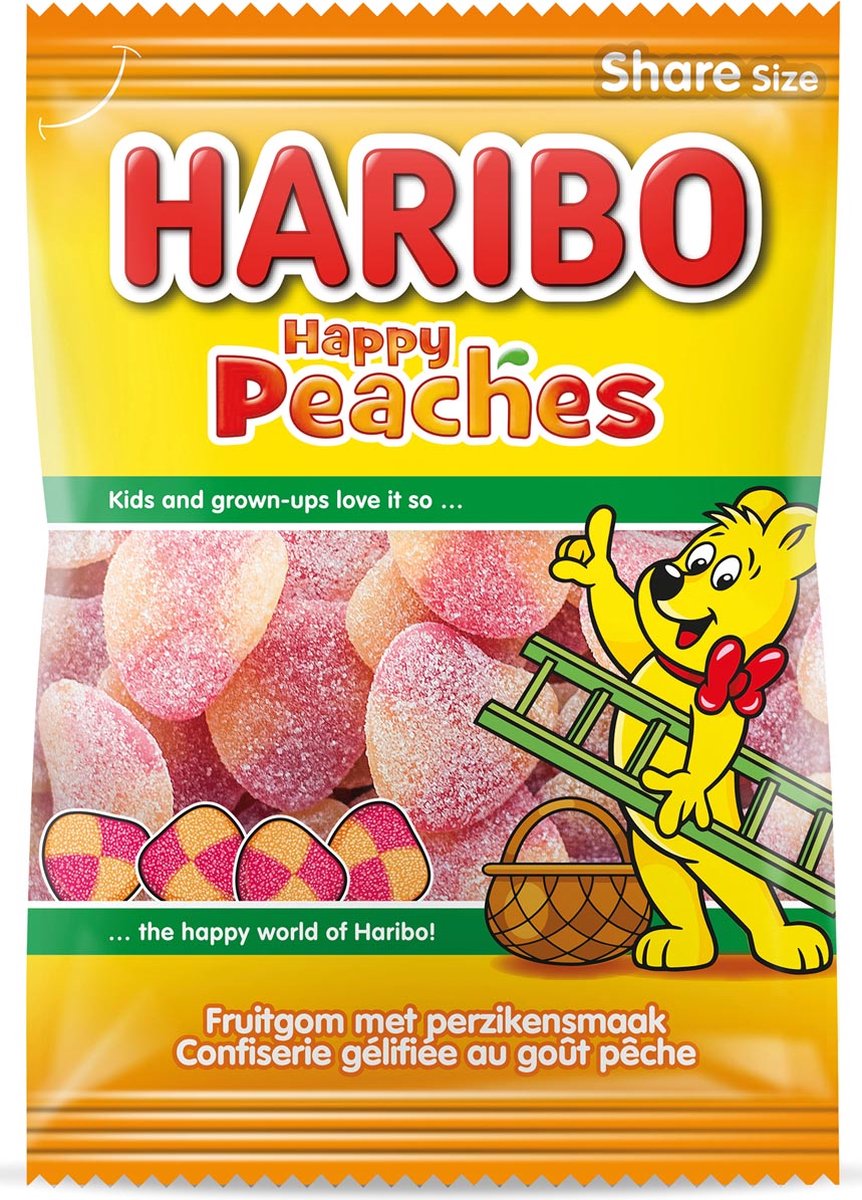 Haribo | Perziken | Zak 20 x 185 gr | bol.com