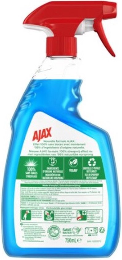 Ajax Spray Glas "Triple Action" 750ml | bol