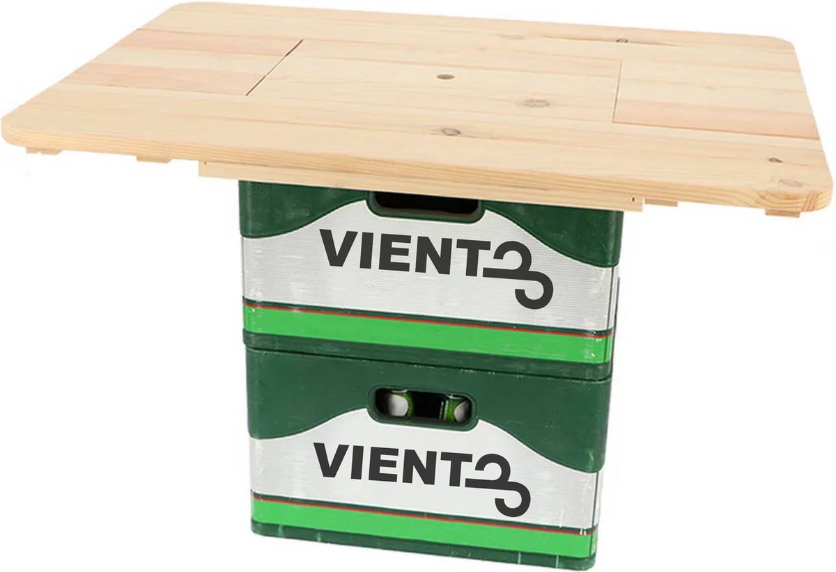 Luxe Bierkrat Tafel en Kruk - Bier - Beer - Grenen Hout - Zomer ...