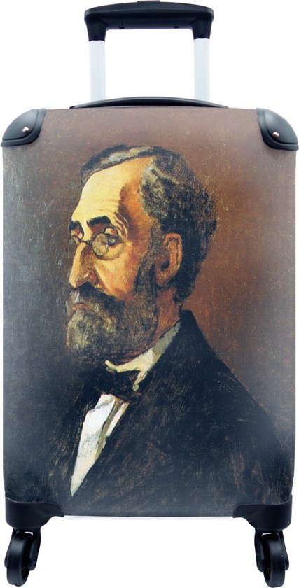 Koffer - Adolphe Monet, de kunstenaar zijn vader - Schilderij van ...