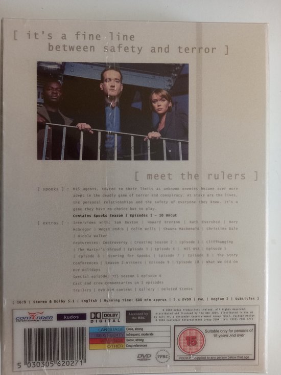 Spooks - Complete Season 2 (Import) (Dvd) | Dvd's | bol