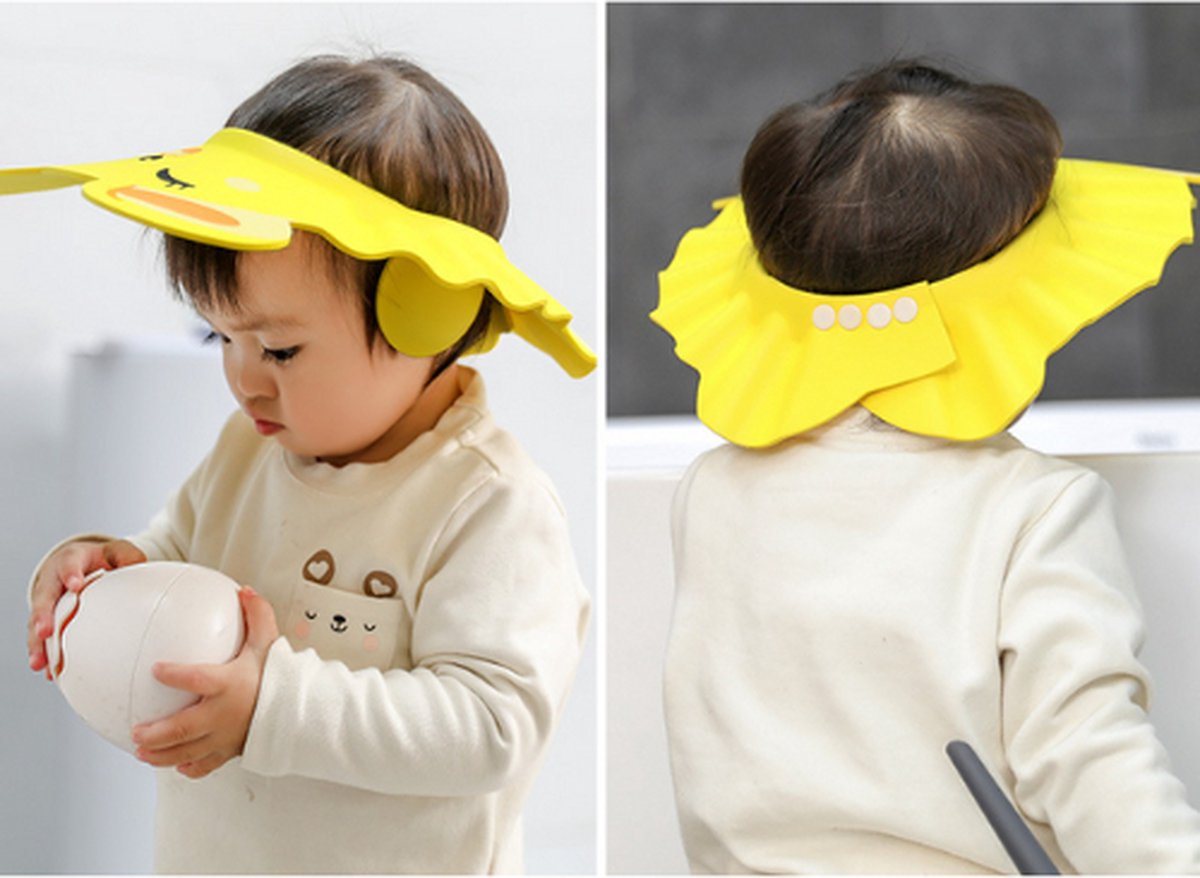 Douchekapje - Douche Shower Cap - Douche Kap - Baby - Kind Haarwas Hulp ...