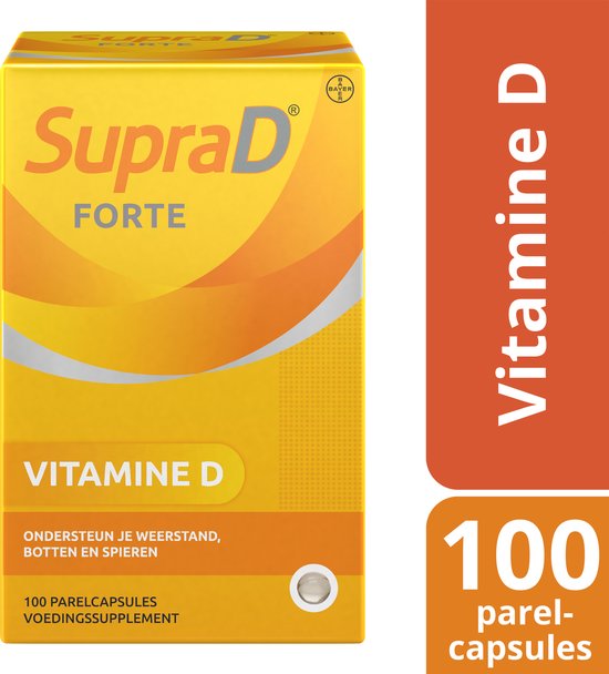 Supra D Forte met 20 mcg vitamine D - voor ondersteuning van de ...