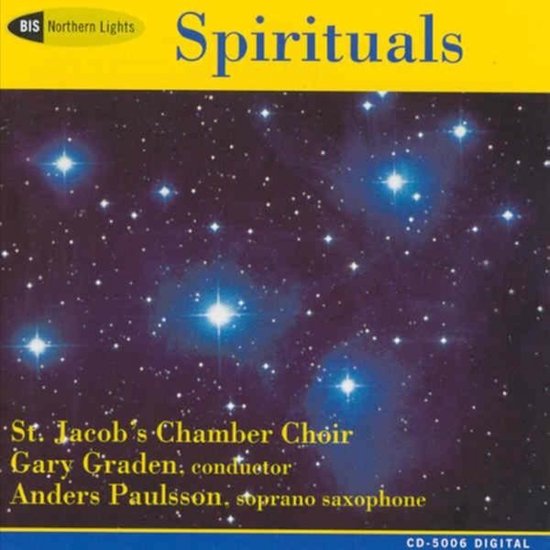 St. Jacobs Chamber Choir - Spirituals (CD), St. Jacobs Chamber Choir ...