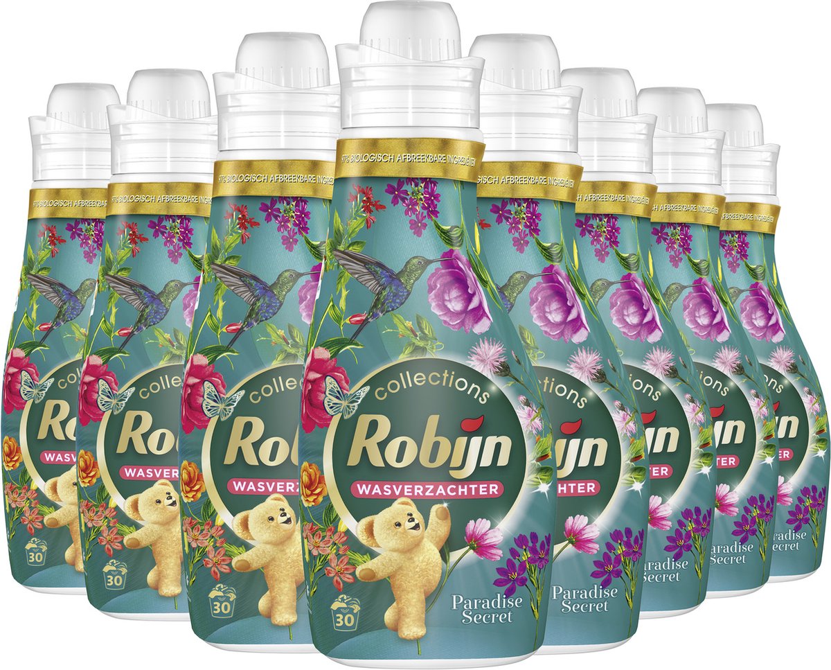 Robijn Collections Paradise Secret Wasverzachter - 8 x 30 wasbeurten ...