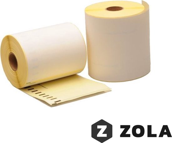 Dymo S0904980 Compatible A6 Labels Wit 104 x 159 mm - 220 labels/rol | bol