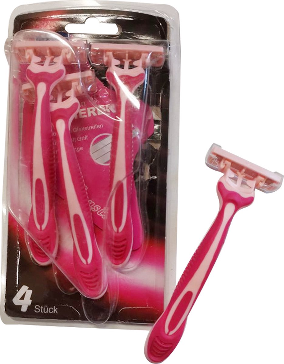 Elina Wegwerp Scheermesjes voor Vrouwen - set van 4 - In totaal 24stuks ...
