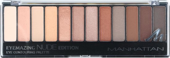 Manhattan Make-Up oogschaduw palet 14,2gr nude tinten | bol