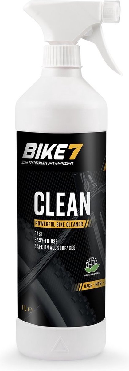 Bike7 "Voordeelpakket" Clean 1L + Chain Clean 1L + Protect 500ml + Pro Wax 150ml | bol
