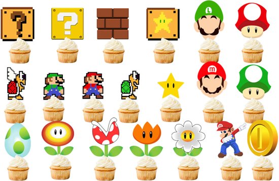 Cartoon Loodgieter Taart Versiering - 20 Stuks | bol.com