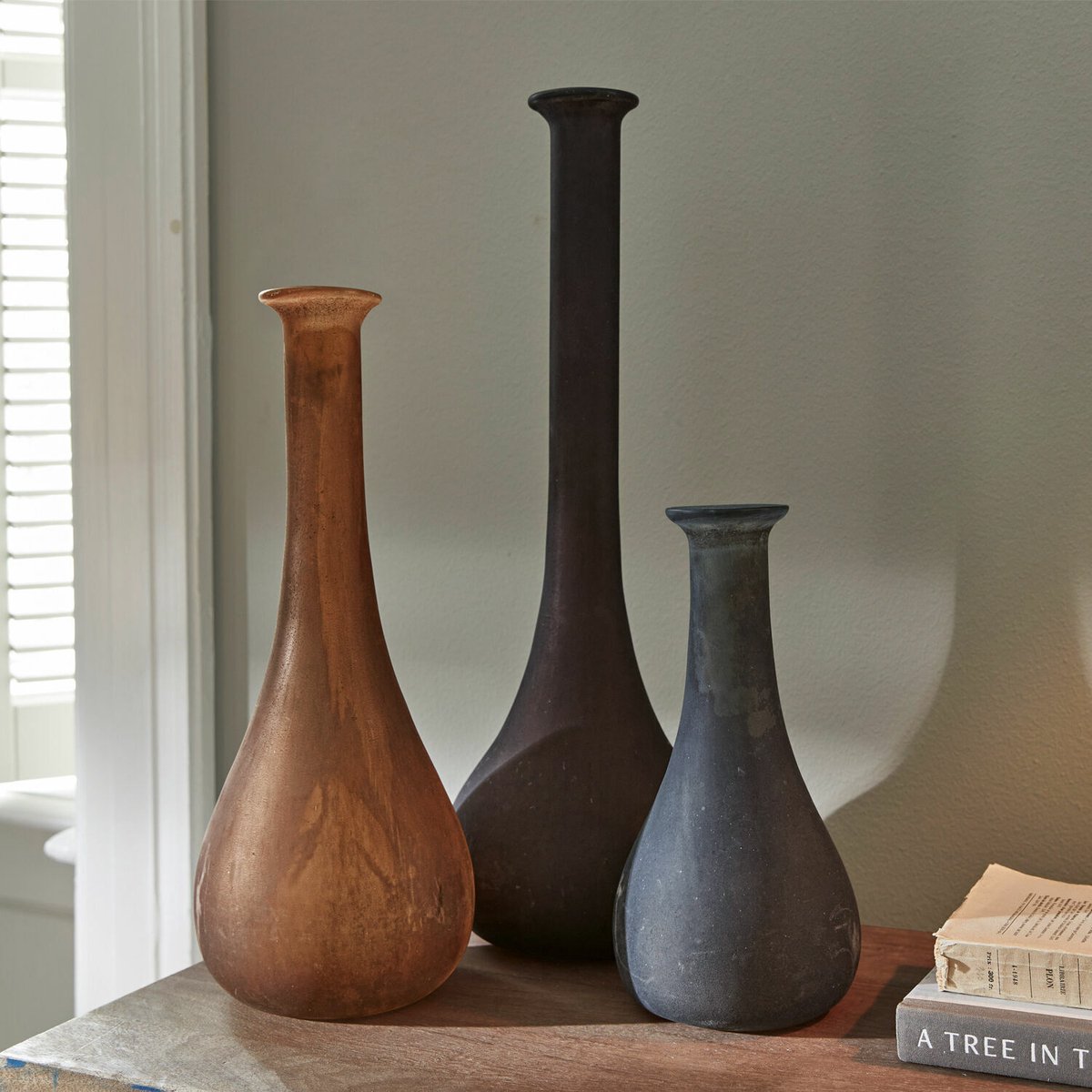 LOBERON Vaas set van 3 Brethon bont | bol.com