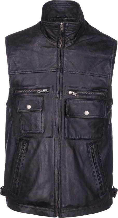 Urban 5884® Fisherman Zwart Heren Vest Maat M | bol