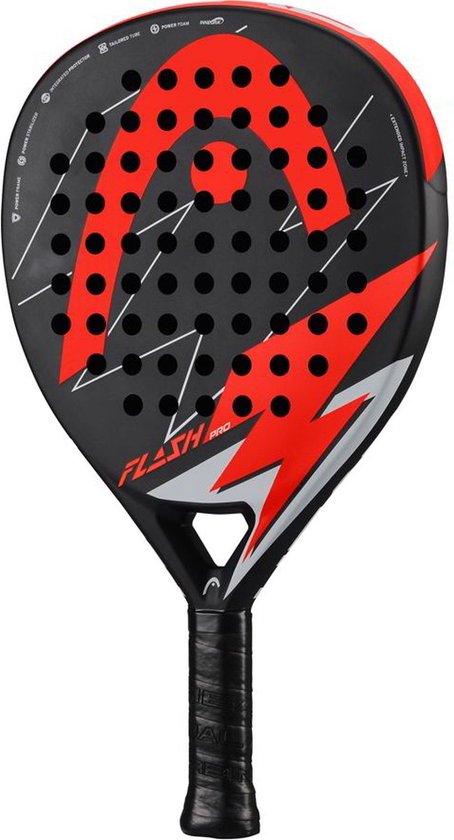 Head Flash Pro Padel Racket met Head Ballen + Rugzak | bol