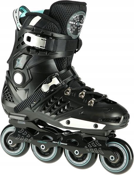 NILS Extreme - inline skates / slalom skeelers - zwart - Maat: 40 ...