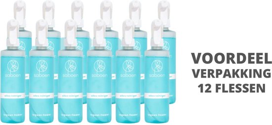 Saboen 12 x allesreiniger spray - allesreiniger voordeelverpakking ...