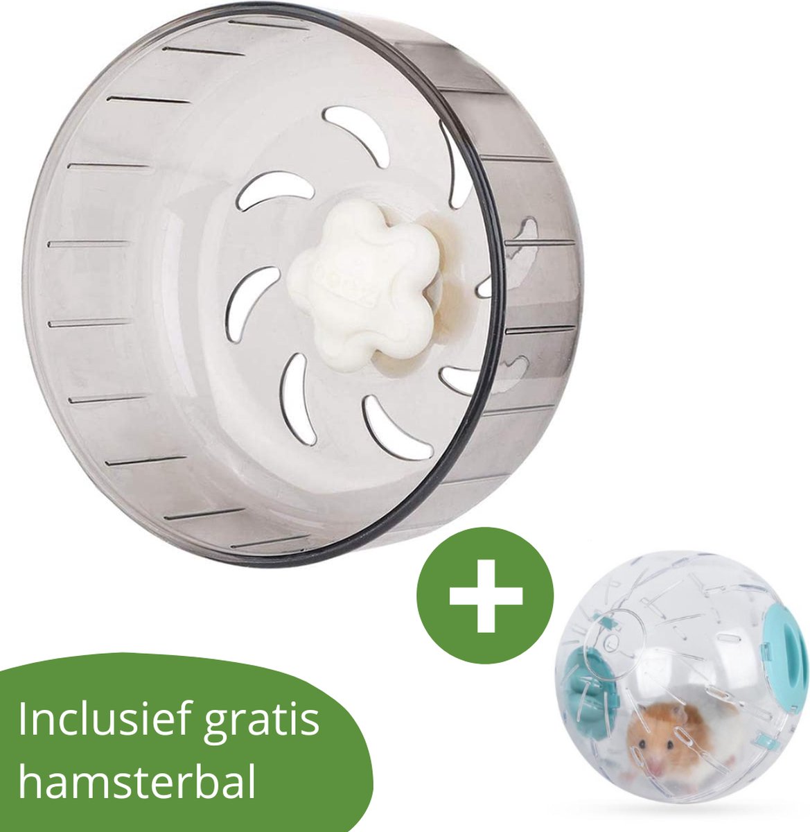 Hangend hamster rad met gratis hamsterbal | Hamster wiel | Hamster speelgoed | Looprad... | bol.com