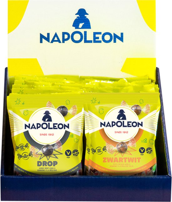 Napoleon | Zwart-wit & drop | 24 x 150 gram | bol.com