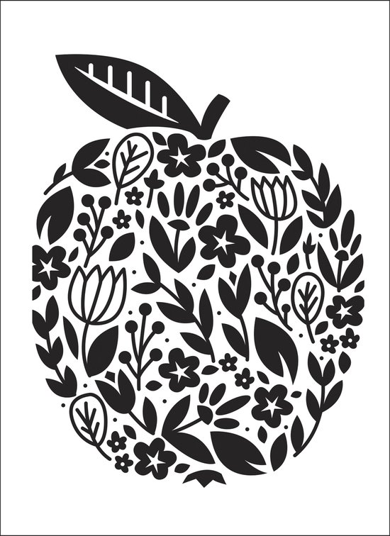 Darice Embossing sjabloon Bloemen appel | bol