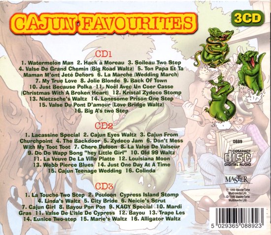 Various Artists - Cajun Favourites (3 CD), various artists | CD (album ...