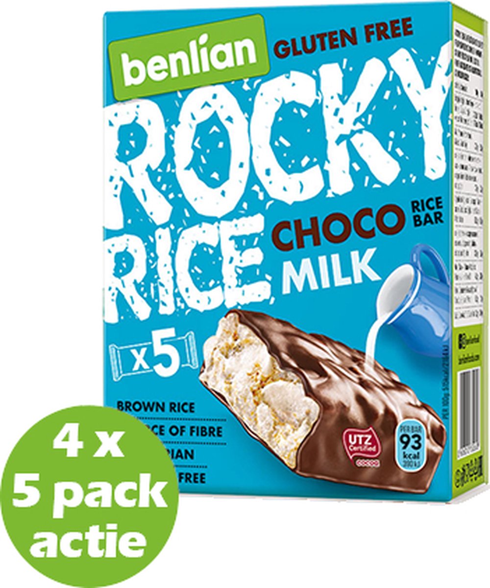 Rocky Rice Choco Milk - Multipack - Glutenvrij tussendoortje ...
