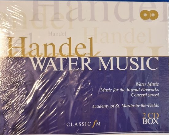 Handel Water music, George Frideric Handel | CD (album) | Muziek | bol