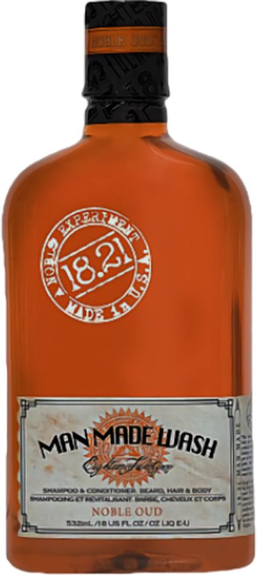 1821 Man Made Wash Noble Oud 18 Oz | bol.com
