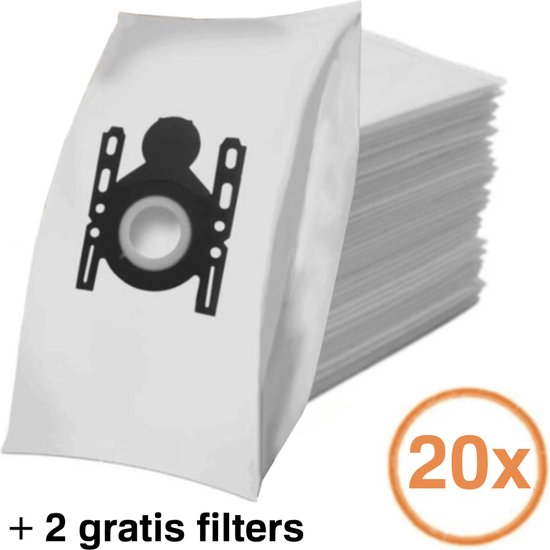 20x Stofzuiger zakken Bosch G-ALL BBZ41FGALL, BBZ16GALL - Pro Silence ...