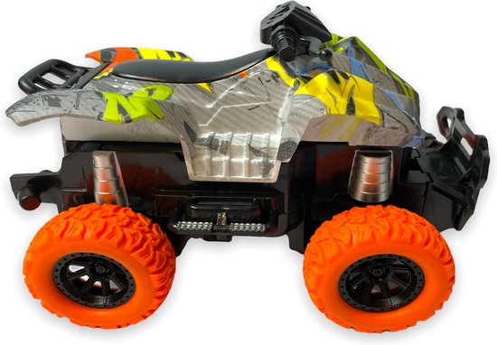 Rc quad - afstand bestuurbare speelgoed quad 1:28 - rock crawler ...